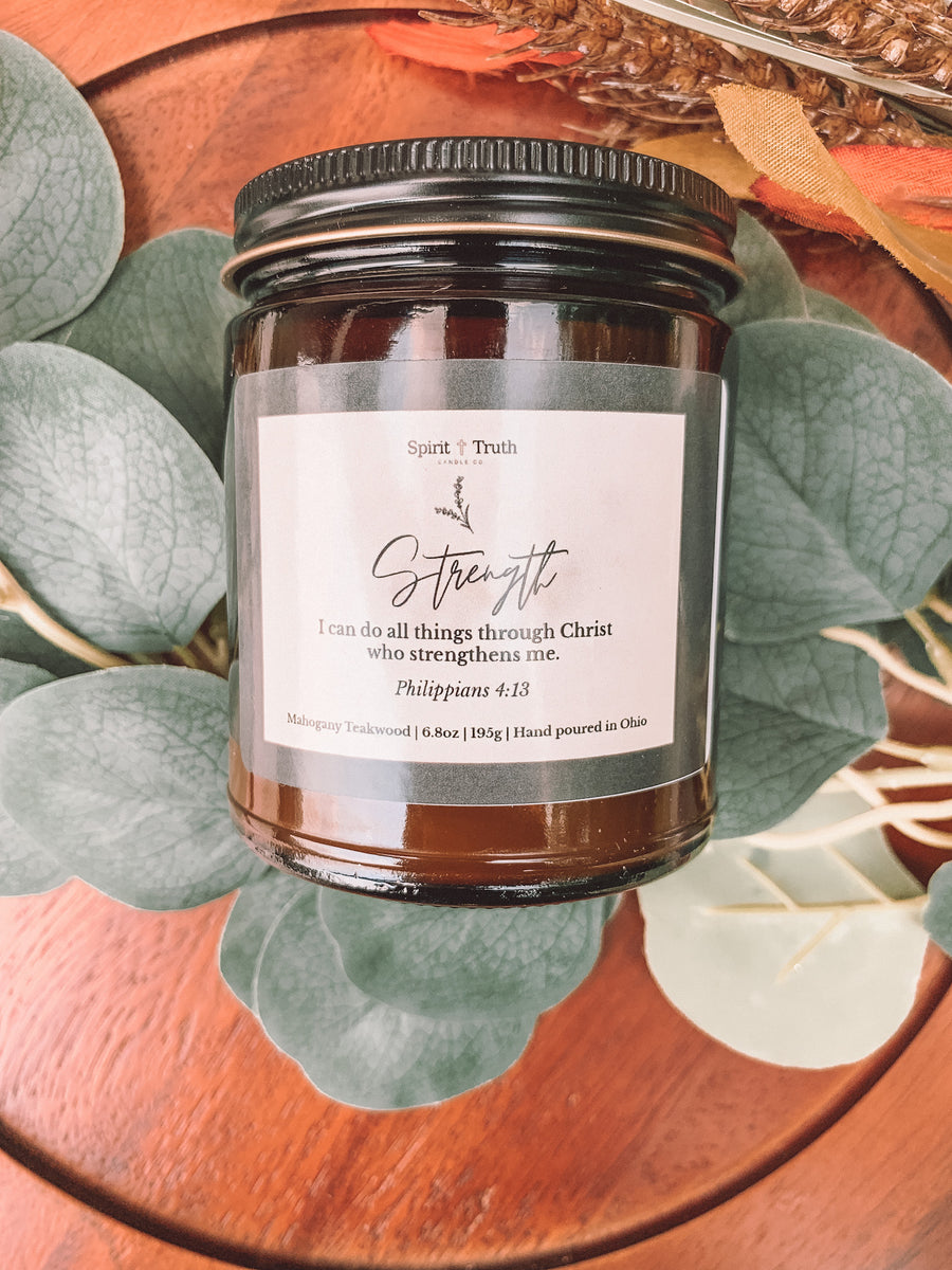 #2 Bestselling Candle Strength – Spirit and Truth Candle Company